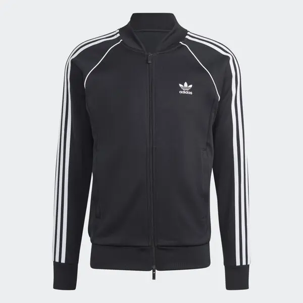 Adidas X Oasis Tour Firebird Track Top - Black / White - 55% Off